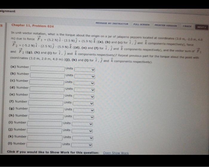 Solved signment MESSAGE MY INSTRUCTOR s Chapter 11. Problem | Chegg.com