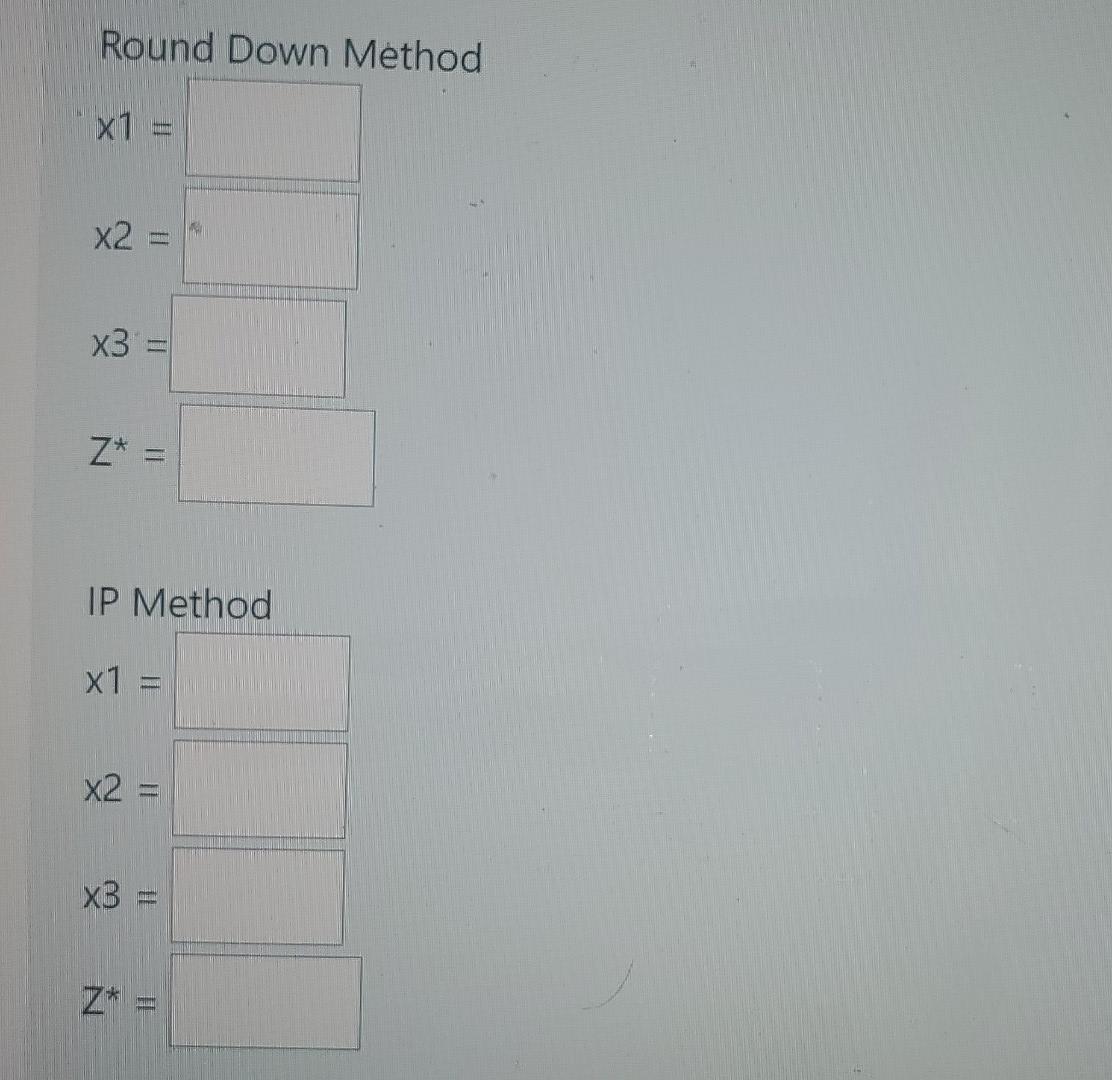 Solved Solve the following model using linear programming | Chegg.com