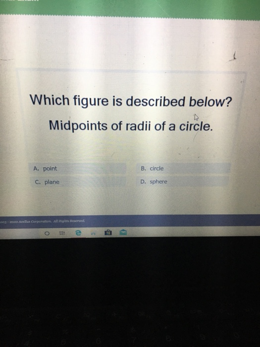 Solved Which figure is described below? Midpoints of radii | Chegg.com