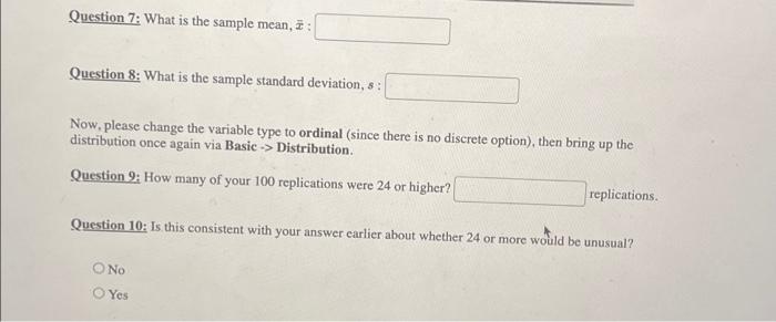 Solved Part III. Binomial Random Variables Recall that the | Chegg.com