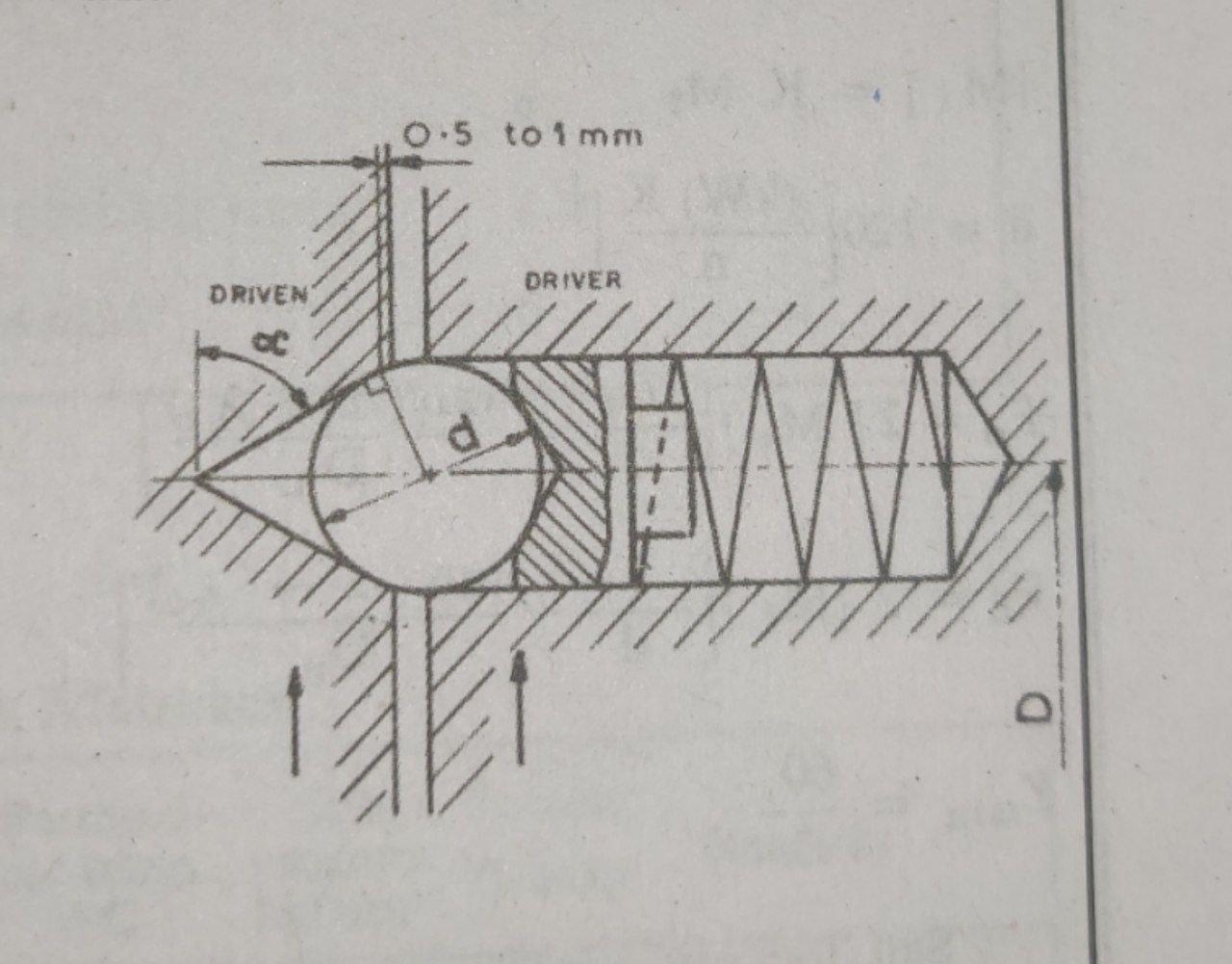 Solved Find Total movement of ball, given F= 3000N, | Chegg.com