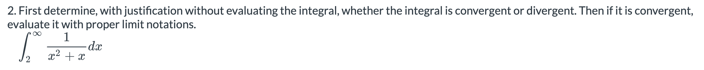Solved First determine, with justification without | Chegg.com