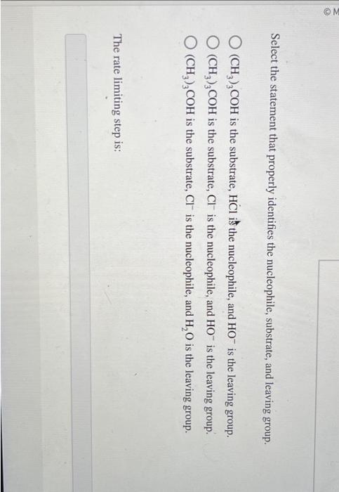 Solved Select the statement that properly identifies the | Chegg.com