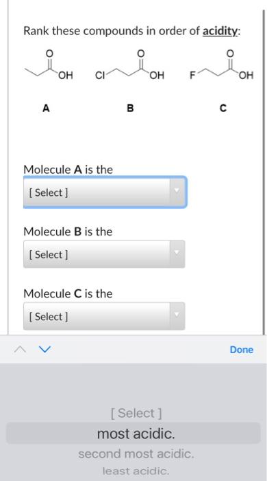 Solved Rank these compounds in order of reactivity towards | Chegg.com