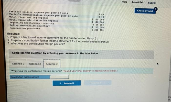 Solved Homework Assignment Saved Help Save & Exit Submit | Chegg.com