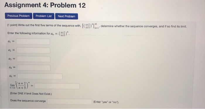 Solved Assignment 4: Problem 11 Previous Problem Problem | Chegg.com