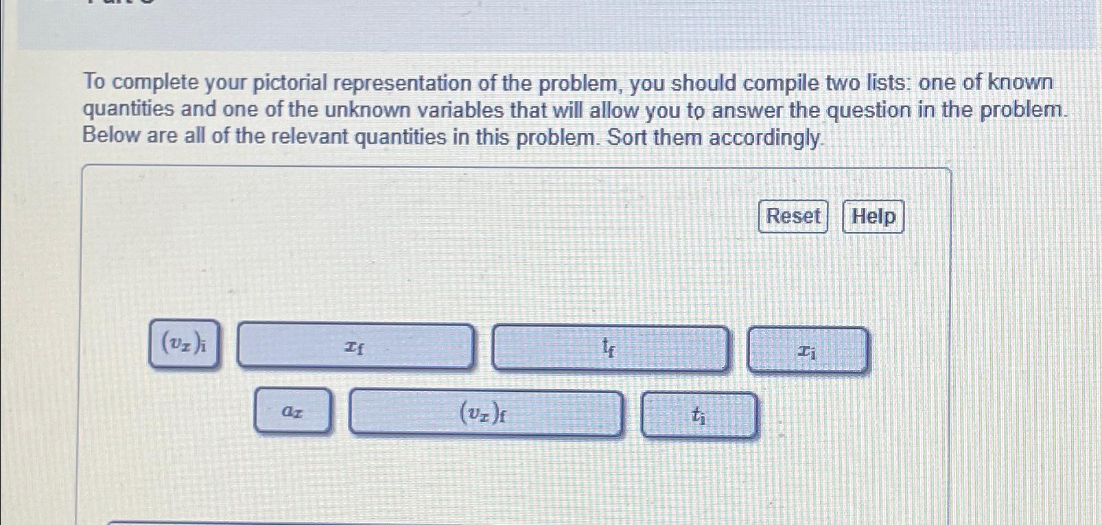 Solved To complete your pictorial representation of the | Chegg.com