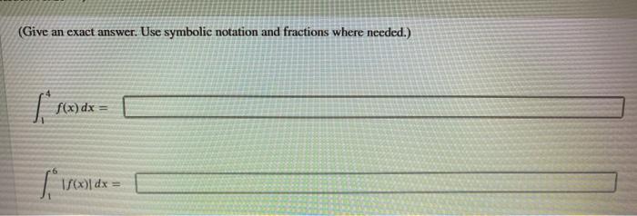 Solved Evaluate the two integrals given the graph. The two | Chegg.com