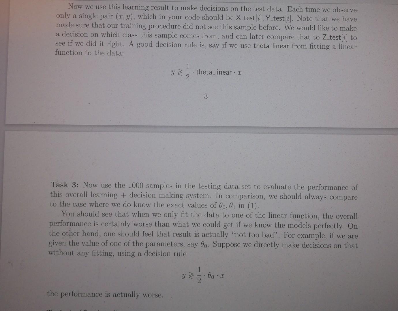 Solved 2 Learning and Decision Making With all the codes | Chegg.com