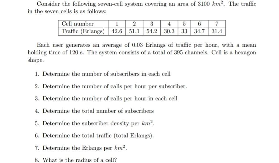 Solved Consider the following seven-cell system covering an | Chegg.com