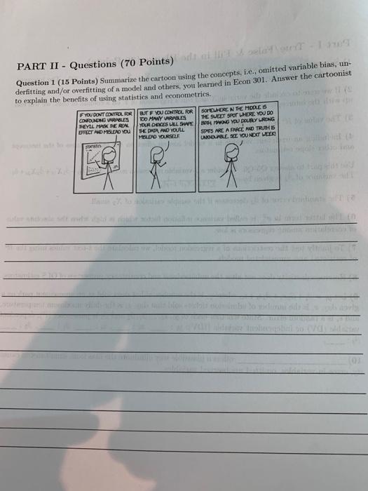Solved PART II - Questions (70 Points) or ni Hit & seldorf - | Chegg.com