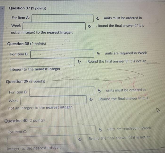 Solved (Chapter 14) Gross Material Requirements Plan The | Chegg.com