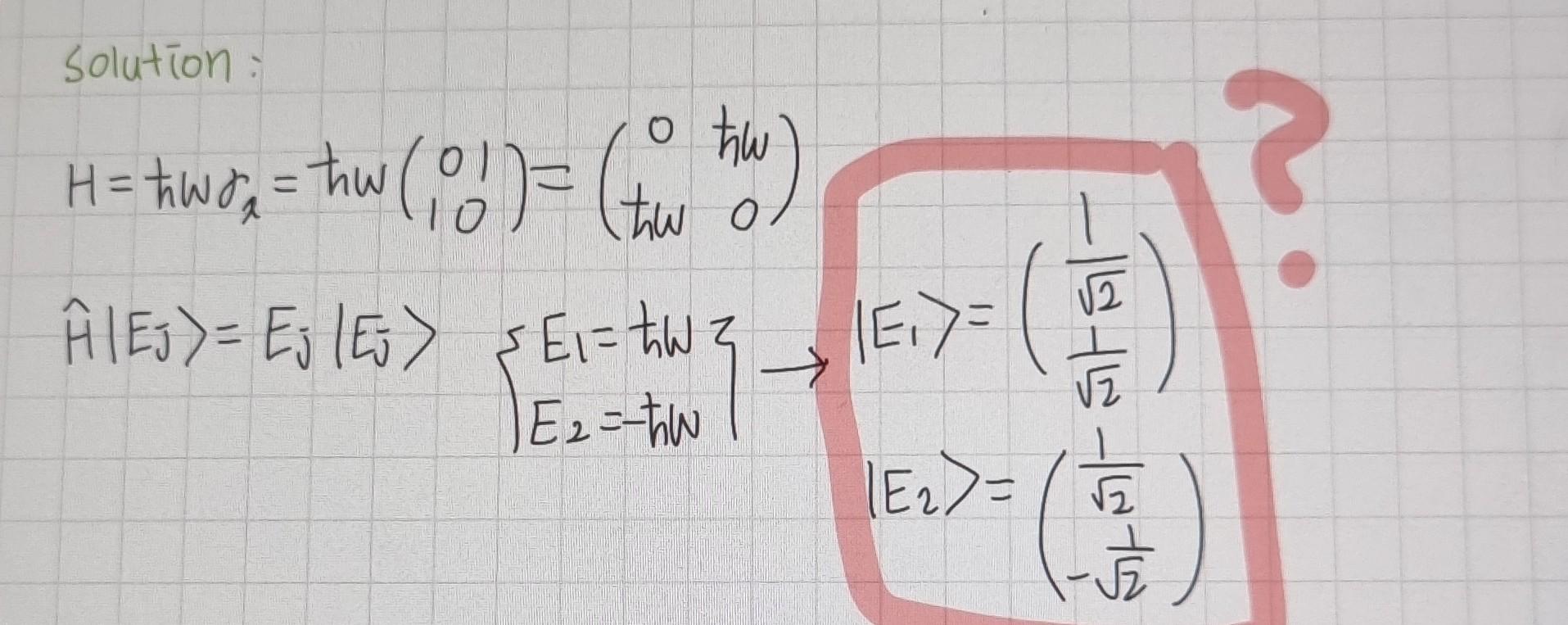 1. The Pauli matrices are defined by | Chegg.com