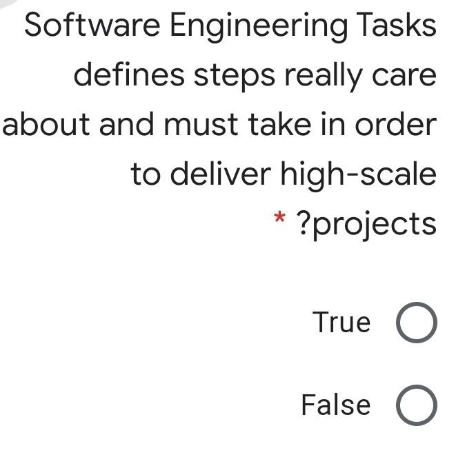Solved Software Engineering Tasks defines steps really care | Chegg.com