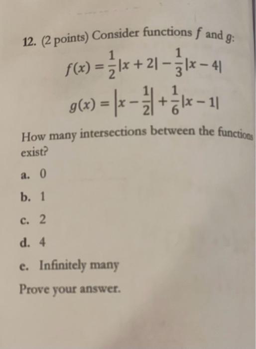 Solved Please solve this problem without using a graphing | Chegg.com