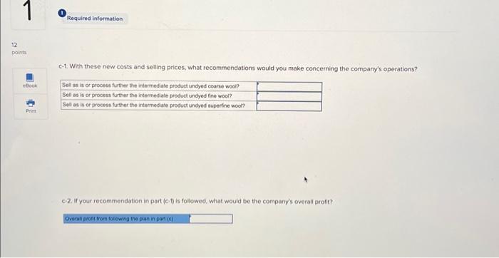 Solved Required information The Chapter 13 Form workstheet | Chegg.com