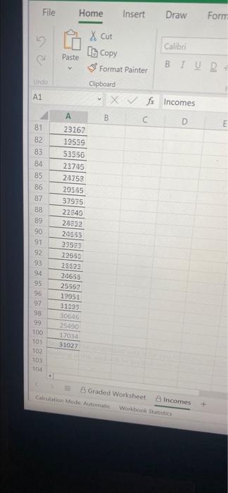 Solved HT #2 list the excel formulas incomplete answers will | Chegg.com