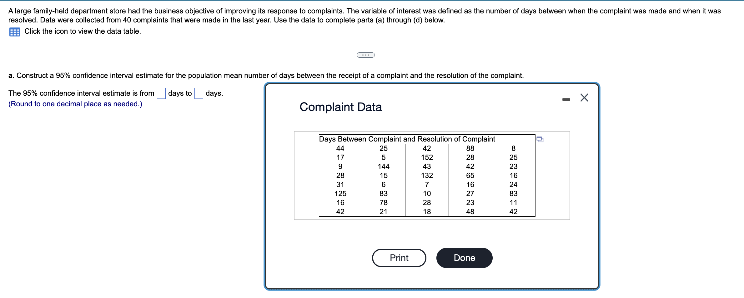 Solved PLEASE HELP WITH THIS QUESTION!!!resolved. Data were | Chegg.com
