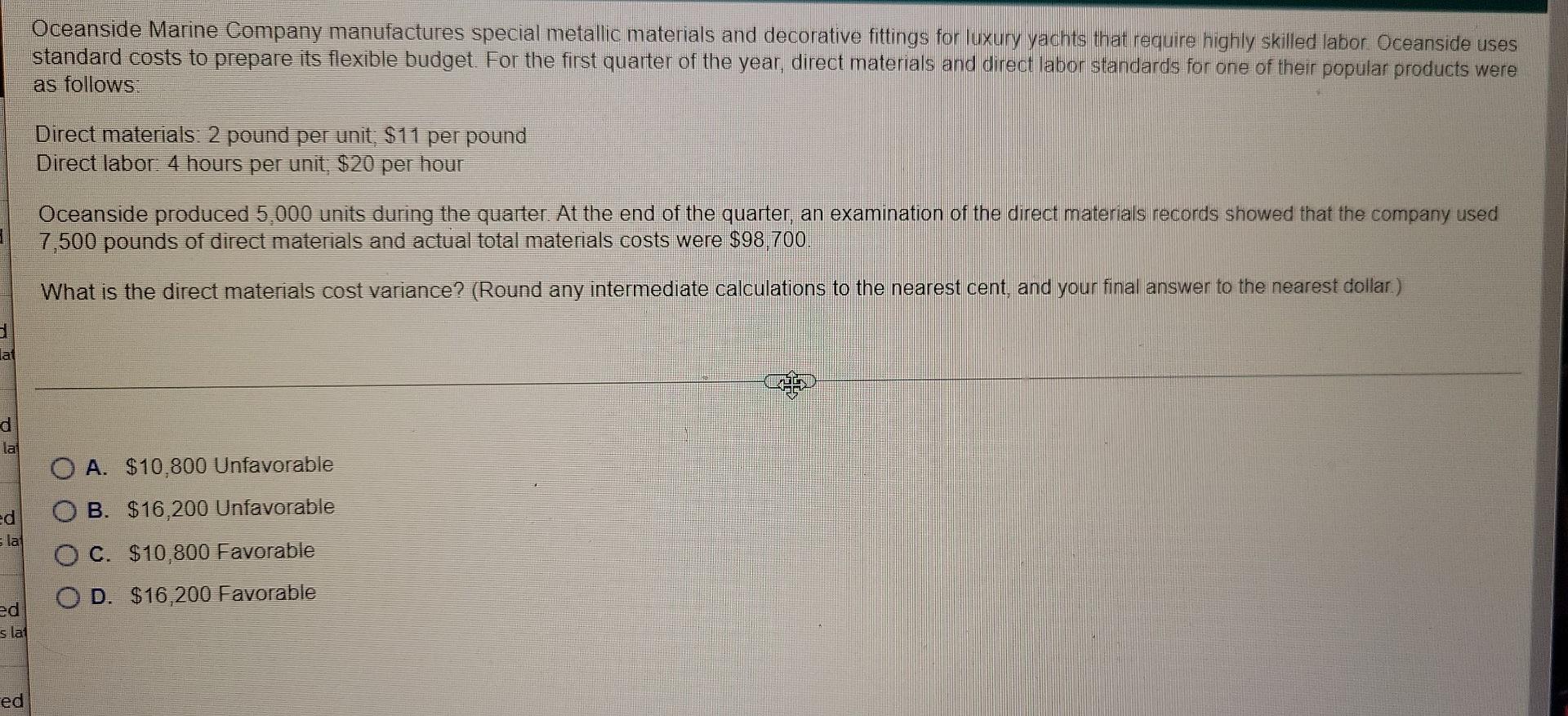 Solved Robust Resources expects to sell 460 units of Product | Chegg.com