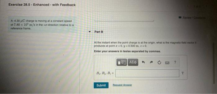 Solved Exercise 28.5 - Enhanced - with Feedback A-430 C | Chegg.com