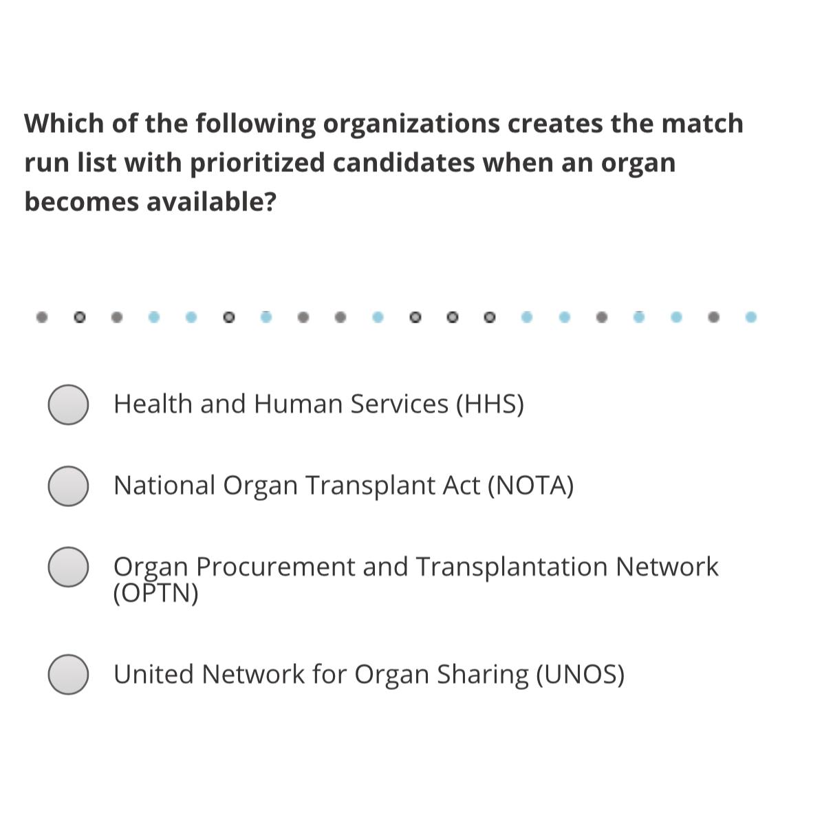 Solved Which of the following organizations creates the | Chegg.com