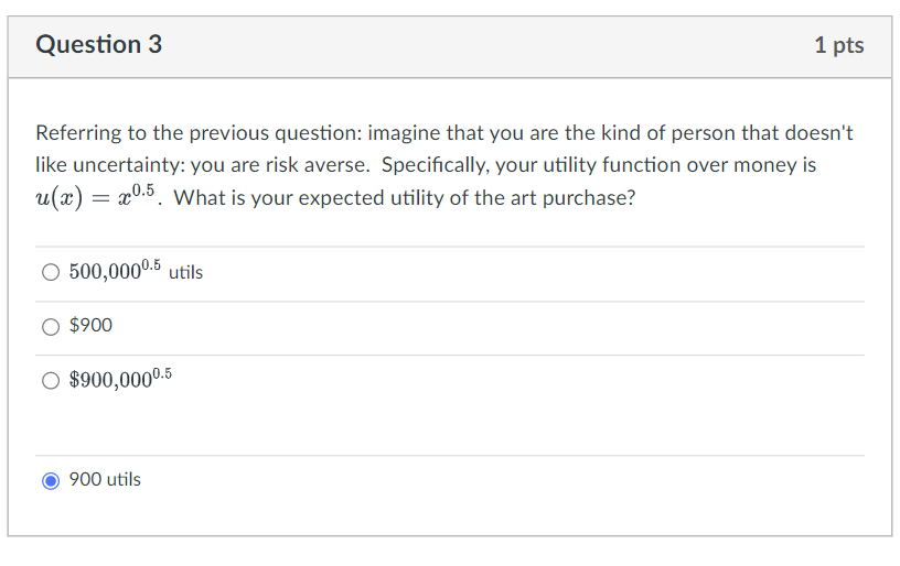 Solved Question 3Referring to the previous question: imagine | Chegg.com