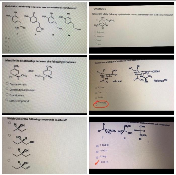 Solved Which ove of the following compounds have | Chegg.com