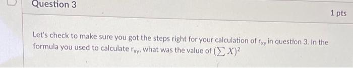 Solved Now it's time to calculate the correlation | Chegg.com