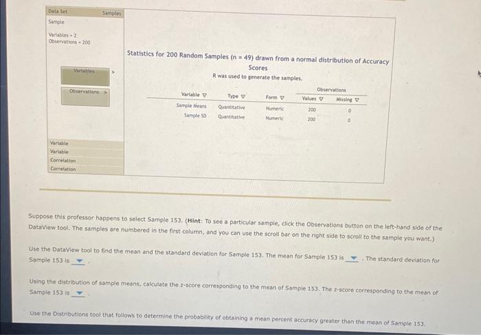 Solved 3. Using z-scores with the distribution of sample | Chegg.com