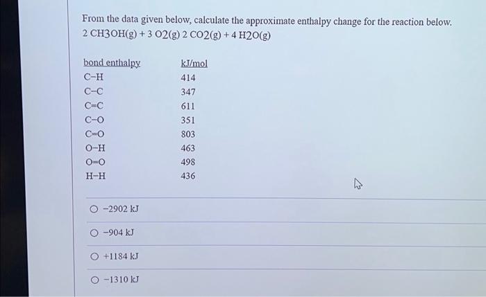 Solved From the data given below, calculate the approximate | Chegg.com