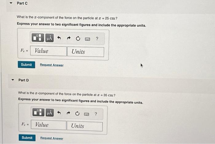 Solved A system in which onily one particle can move has the | Chegg.com