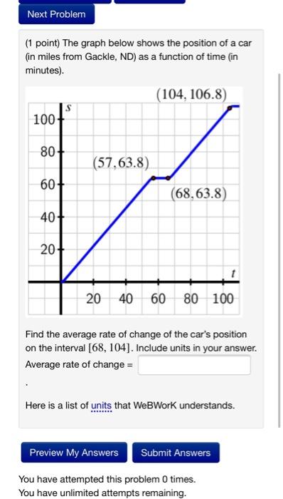 Solved Homework6: Problem 9 Problem List Previous Problem | Chegg.com