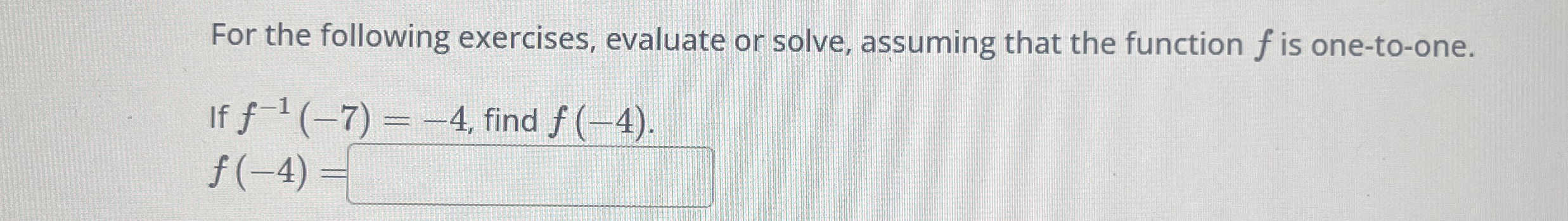 Solved For the following exercises, evaluate or solve, | Chegg.com