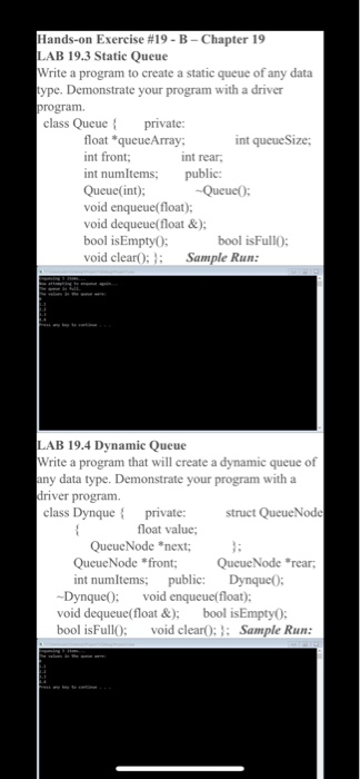 Hands-on Exercise #19 -B- Chapter 19 LAB 19.3 Static | Chegg.com