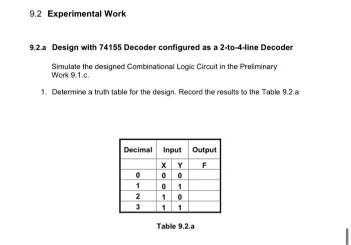 Solved 9.1.a 3-to 8-Line Decoder with dual 2-to 4-Line | Chegg.com