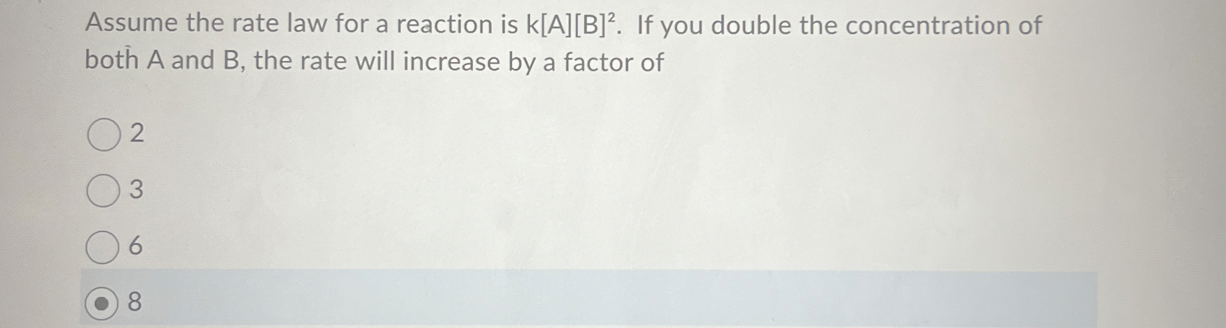 Solved Assume the rate law for a reaction is k[A][B]2. ﻿If | Chegg.com