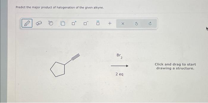 Solved Predict the major product of halogenation of the | Chegg.com