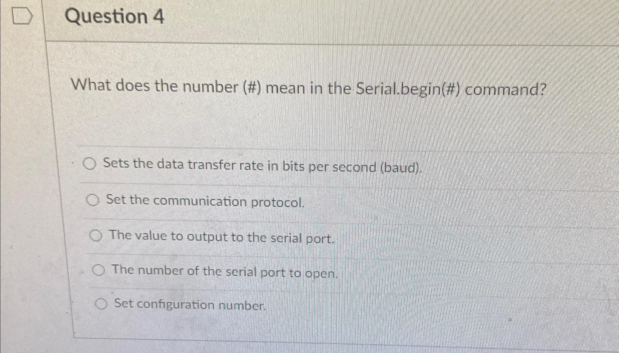 Question What Does This Number Mean