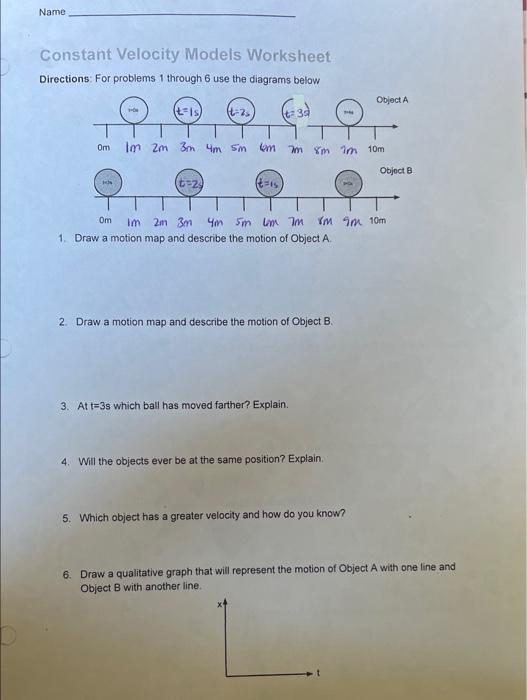 Solved Directions: For problems 7 through 10 use the graph | Chegg.com