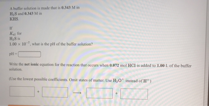 Solved Which of the following aqueous solutions are buffer | Chegg.com