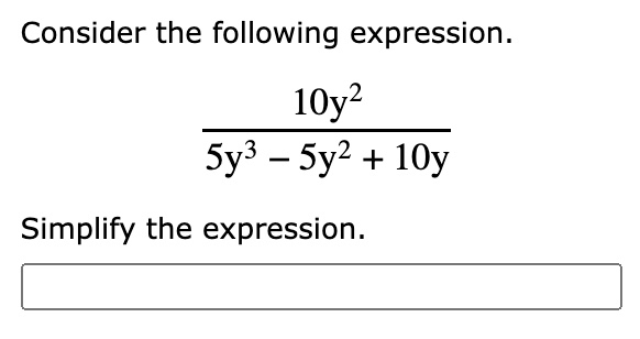 Solved Consider the following | Chegg.com