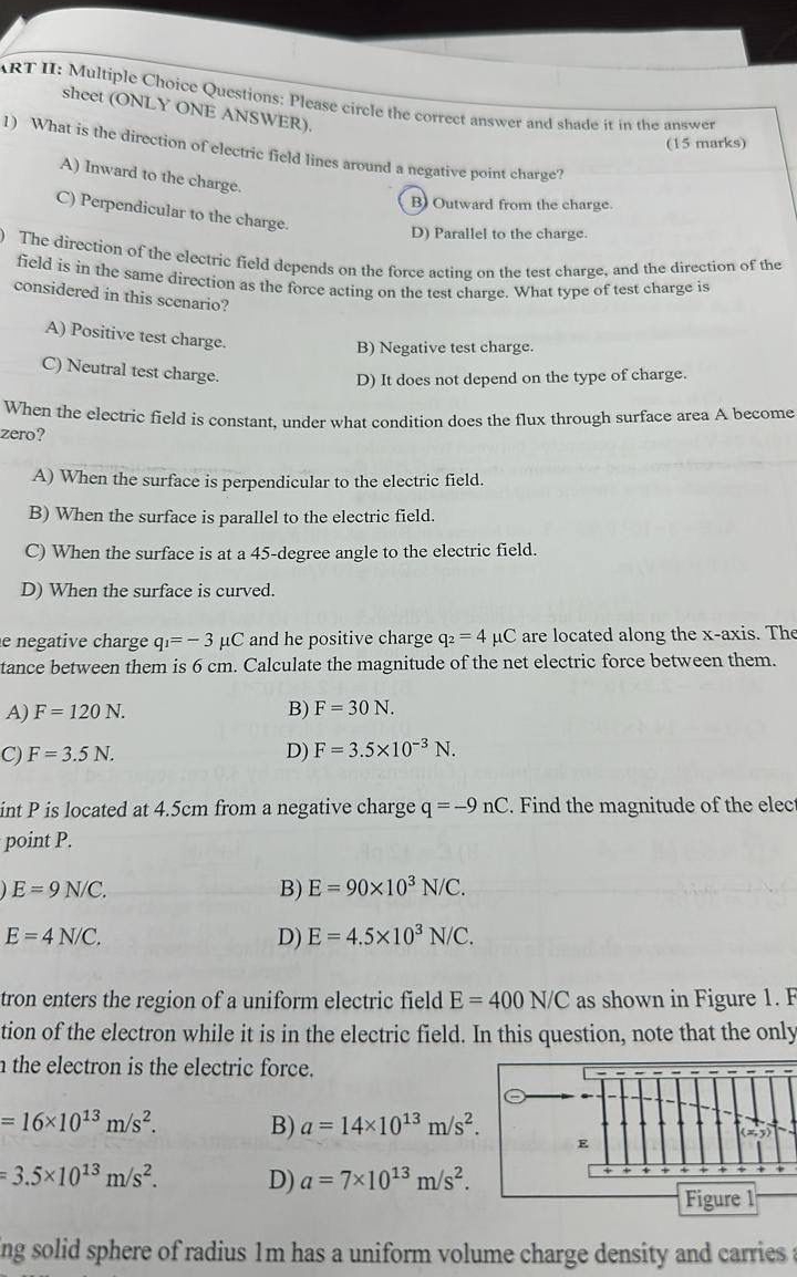 Solved IRT II: Multiple Choice Questions: Please circle the | Chegg.com