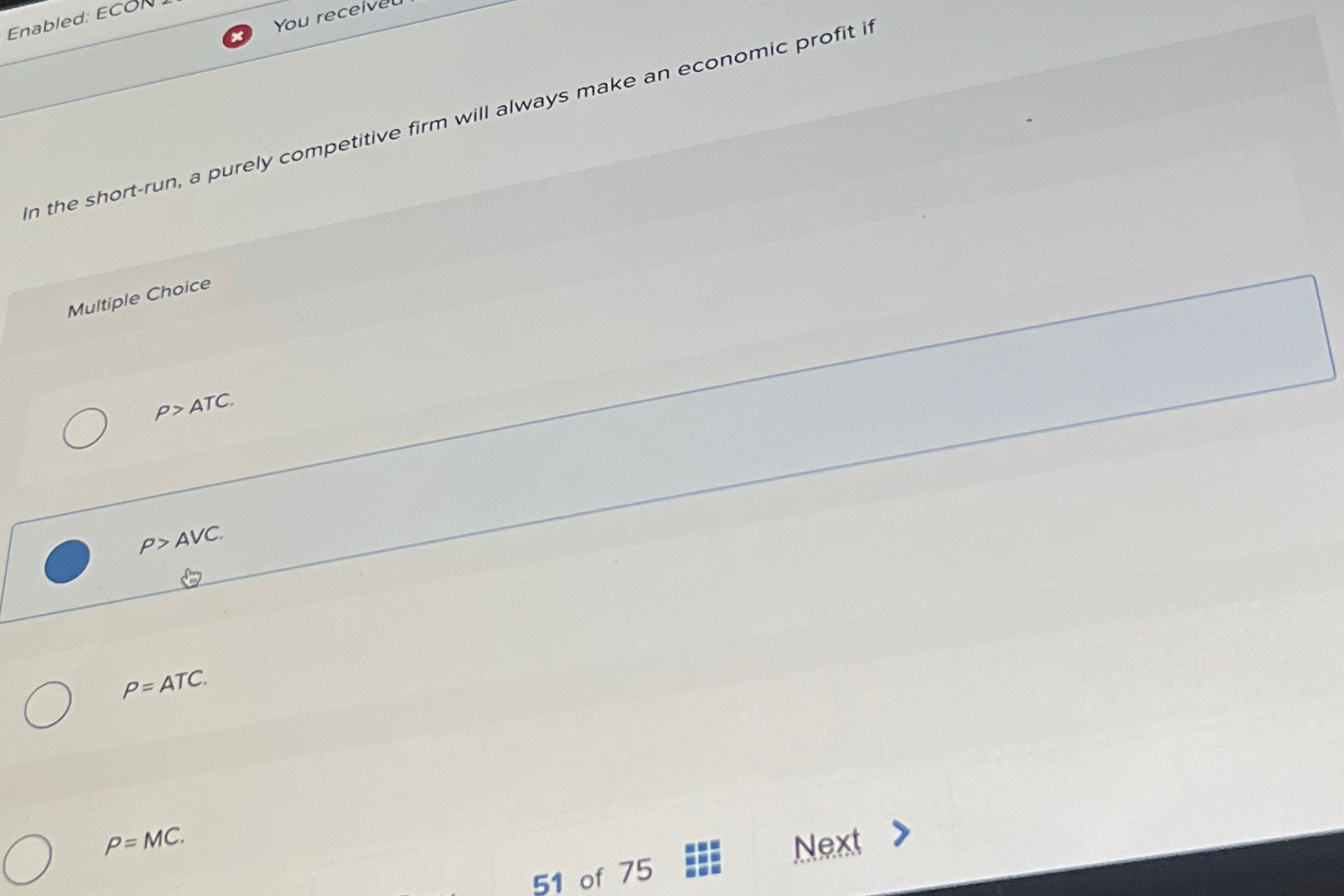 Solved Enabled: ECOIn the short-run, a purely competitive | Chegg.com