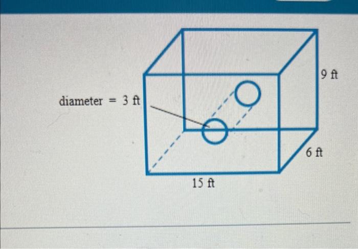 Solved Find the volume of the given figure, Use 3.14 for π | Chegg.com