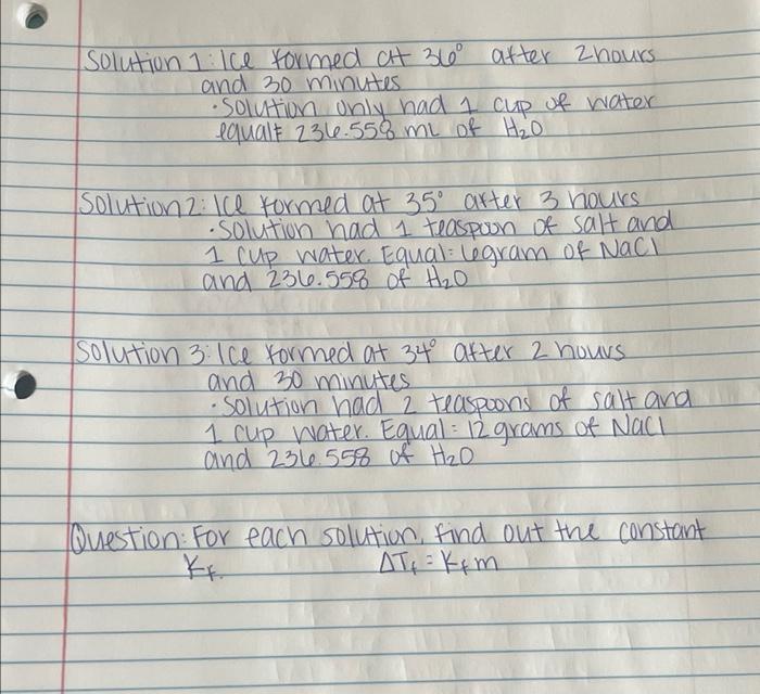 I need help figuring out how to put the solutions | Chegg.com