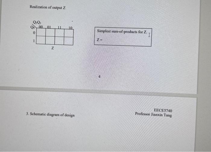 Assignment 3 Design of a Bit Sequence Detector 1 | Chegg.com