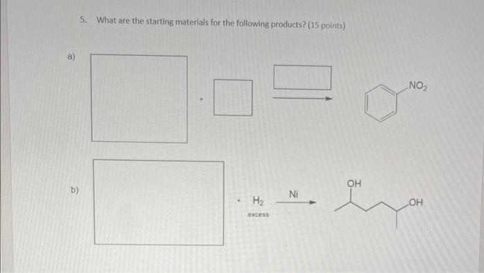 Solved 4. Predict the products. If there is more than one | Chegg.com