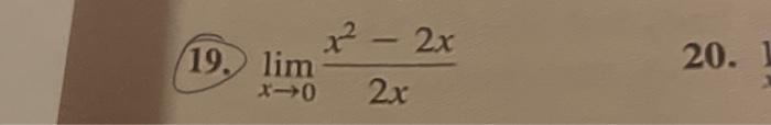 Solved 23. limx→2x−2x2+x−6 25. limx→4x+4x2+x−8 27. | Chegg.com
