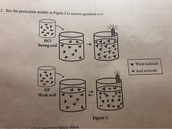 Solved draw a similar particulate model to the one above for | Chegg.com