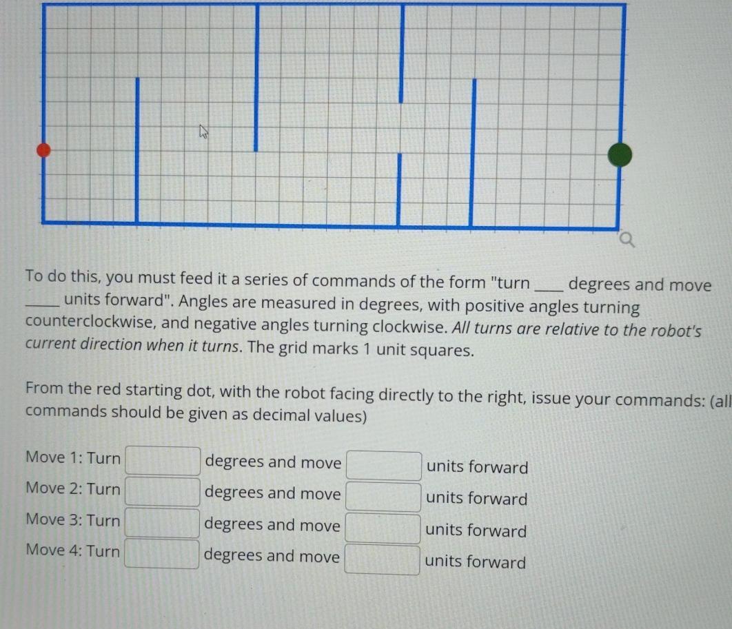 Solved To do this, you must feed it a series of commands of | Chegg.com